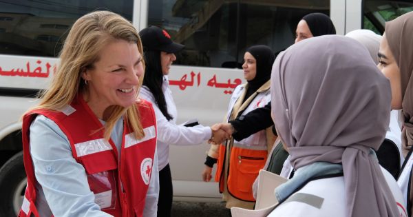How the Palestine Red Crescent Society and Canadian Red Cross Deliver ...